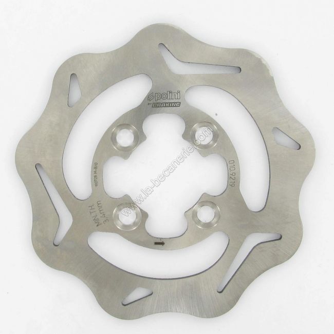 Disque De Frein Polini D 180 Wave Fixe 4 Trous Booster Next Rocket