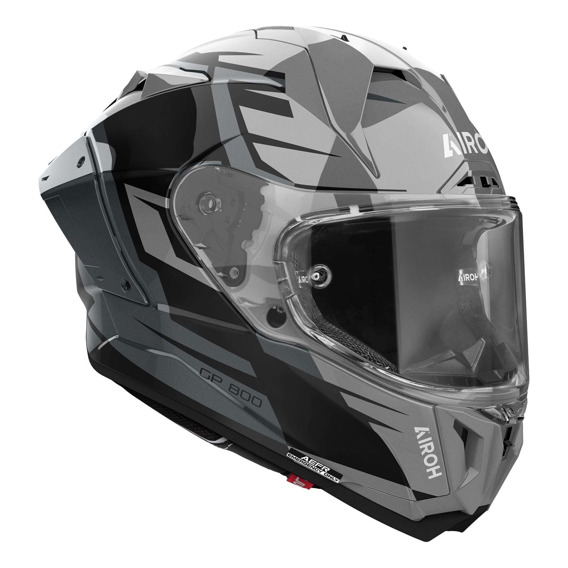 Casque intégral Airoh GP 800 Master metallic gloss - Casque intégral ...
