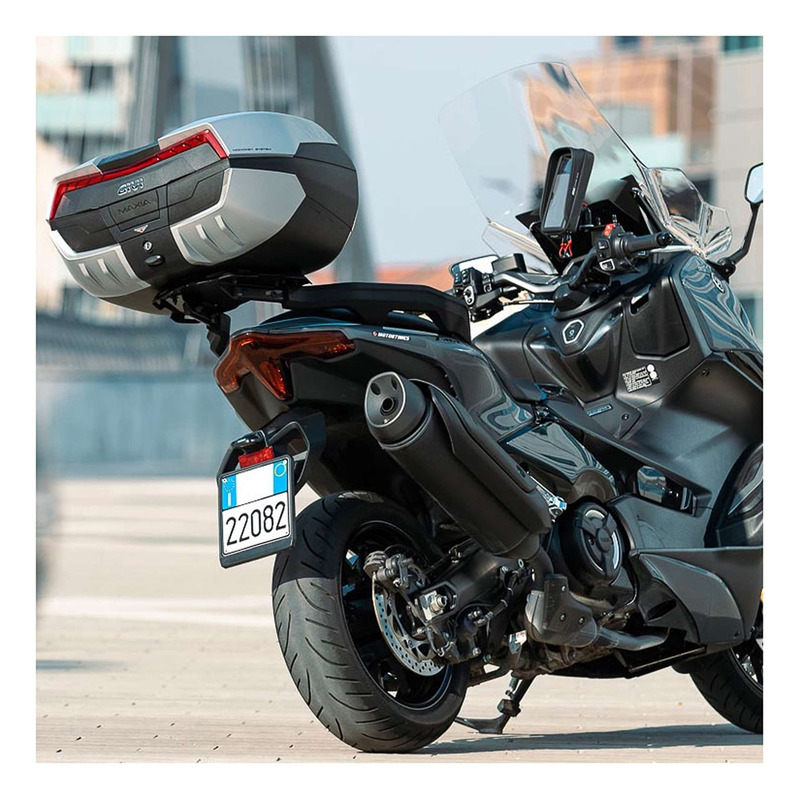 Top case Givi Maxia 5 V58NT 58 Litres titane catadioptre fumé - Pièces ...