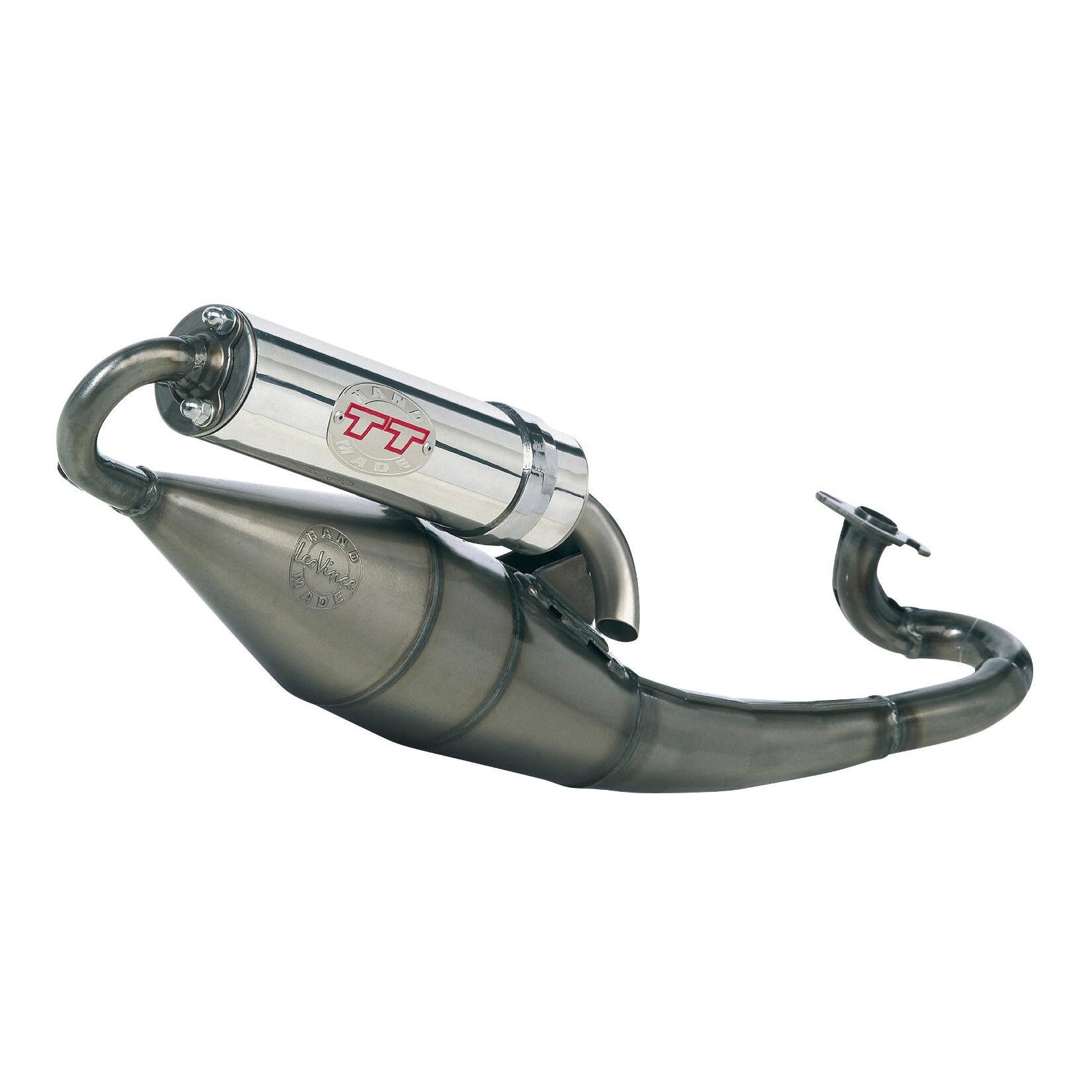 Pot d’échappement scooter Leovince Hand Made TT pour MBK Booster 50 04 ...
