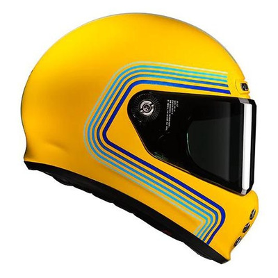 Casque intégral Airoh Movement S Faster jaune mat - Casque intégral sur ...