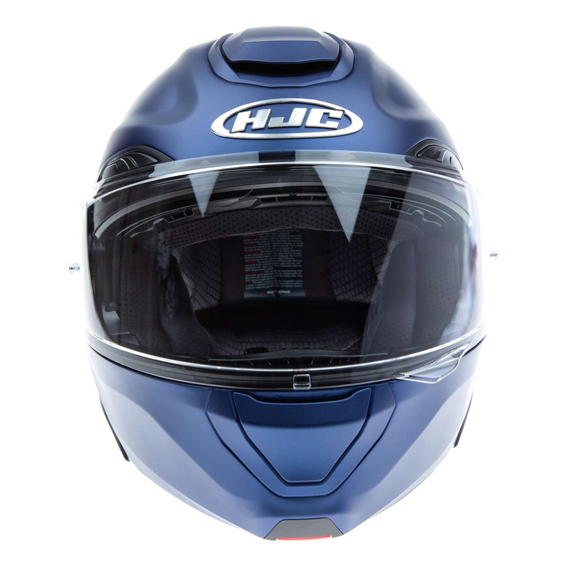Casque modulable HJC RPHA 91 bleu métal semi-mat - Casque modulable sur ...