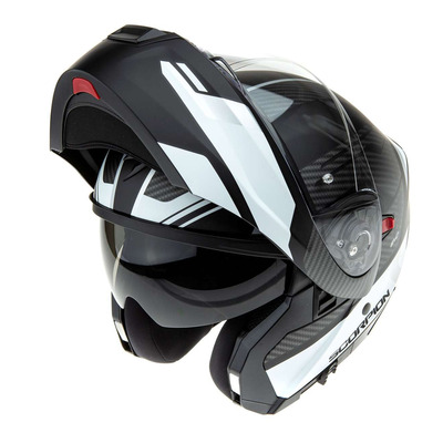 Casque modulable Nox Premium Stratos noir mat - Casque modulable sur La ...