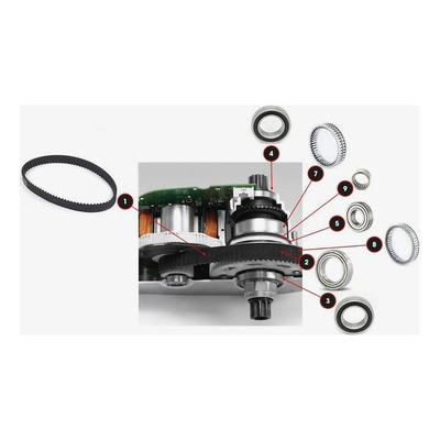 Roulement de moteur VAE n°3 Black Bearing Bosch Performance Line CX Gen ...