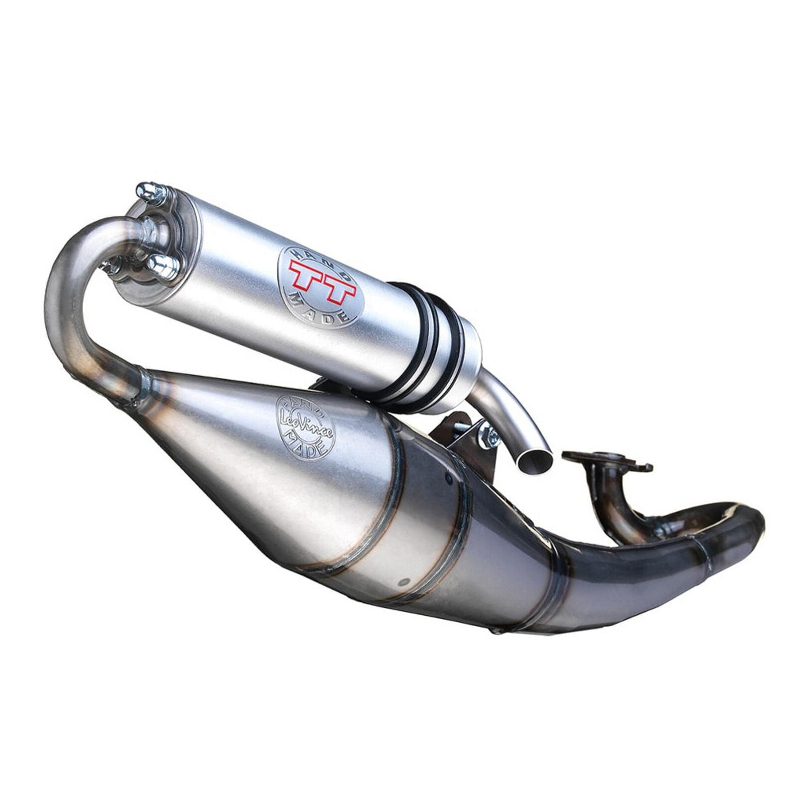 Pot d’échappement scooter Leovince Hand Made TT pour Yamaha Slider 00 ...
