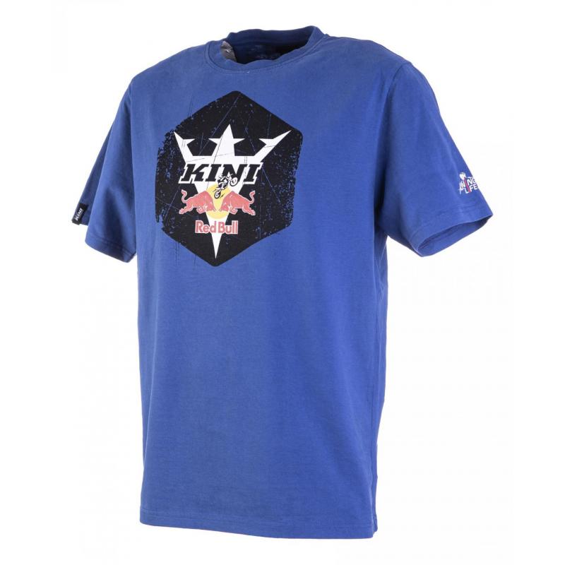 Tee-shirt Kini Red Bull Hex bleu - Sportswear sur La Bécanerie