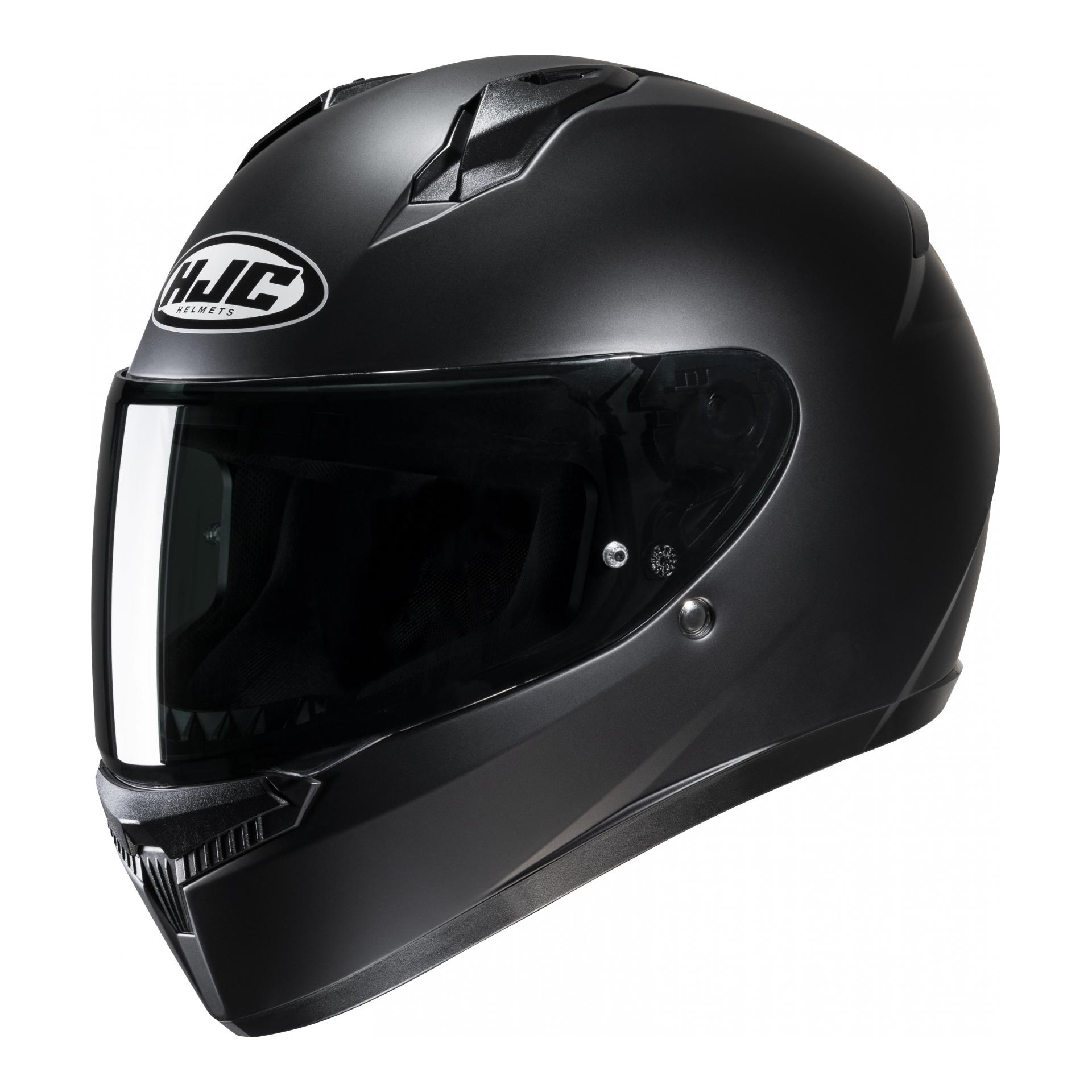 Casque intégral HJC C10 noir mat - Casque intégral sur La Bécanerie
