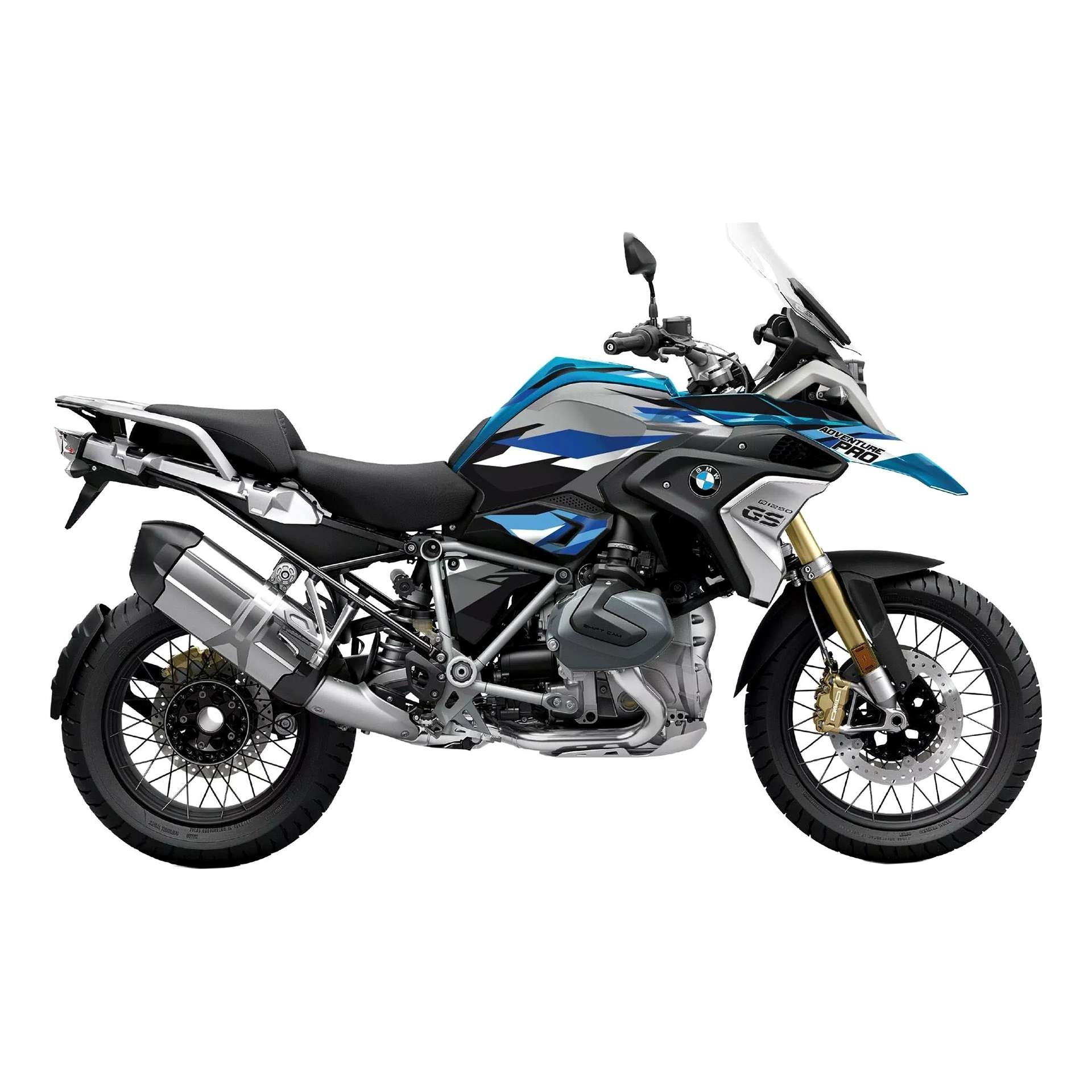 Kit déco complet Uniracing BMW R 1250 GS Adventure 19-22 bleu - Pièces ...