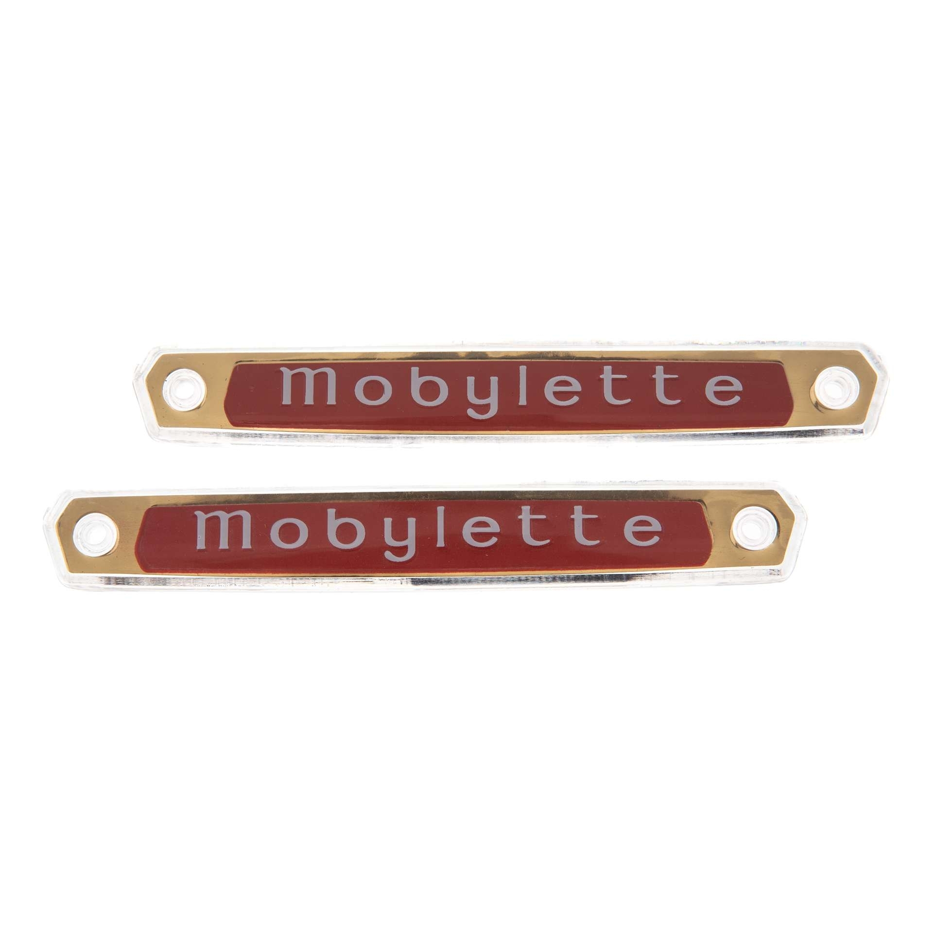 Monogrammes Mobylette rouge/or/blanc Motobécane/Motoconfort - Pièces ...