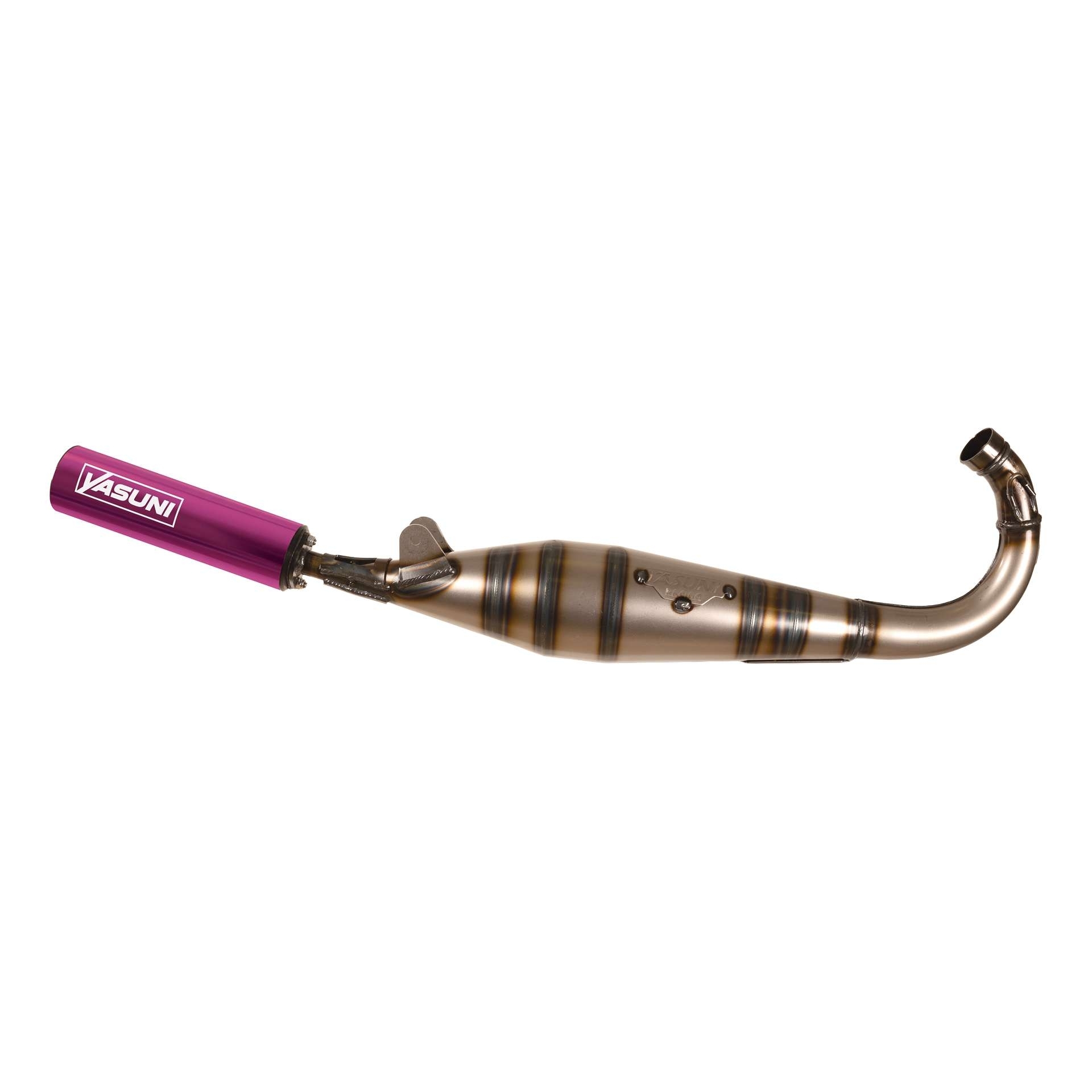 Pot d'échappement Yasuni Classique violet MBK 51 - Pièces Echappement ...