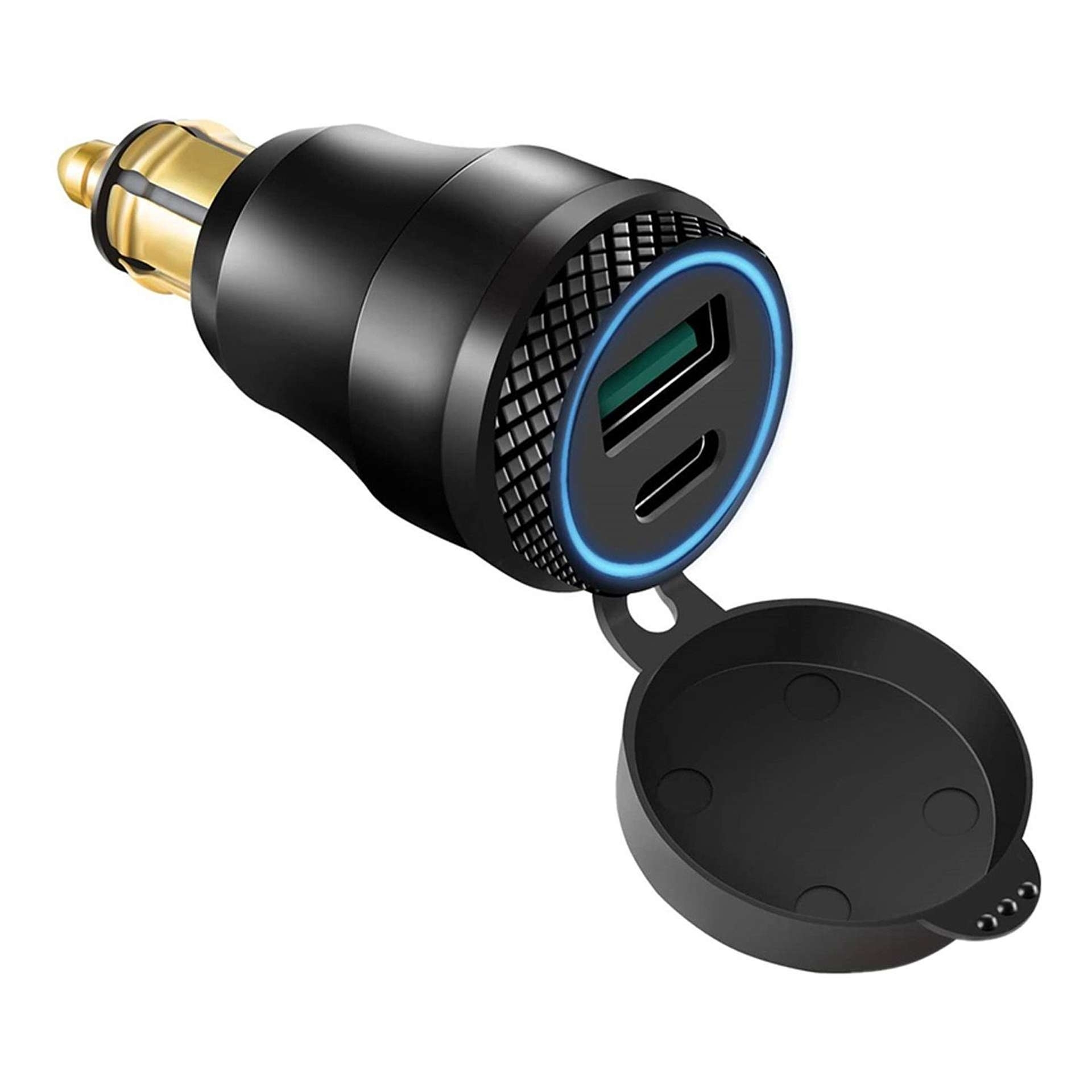 Prise USB Type A/Type C Bike It pour prise DIN - Pièces Electrique sur ...