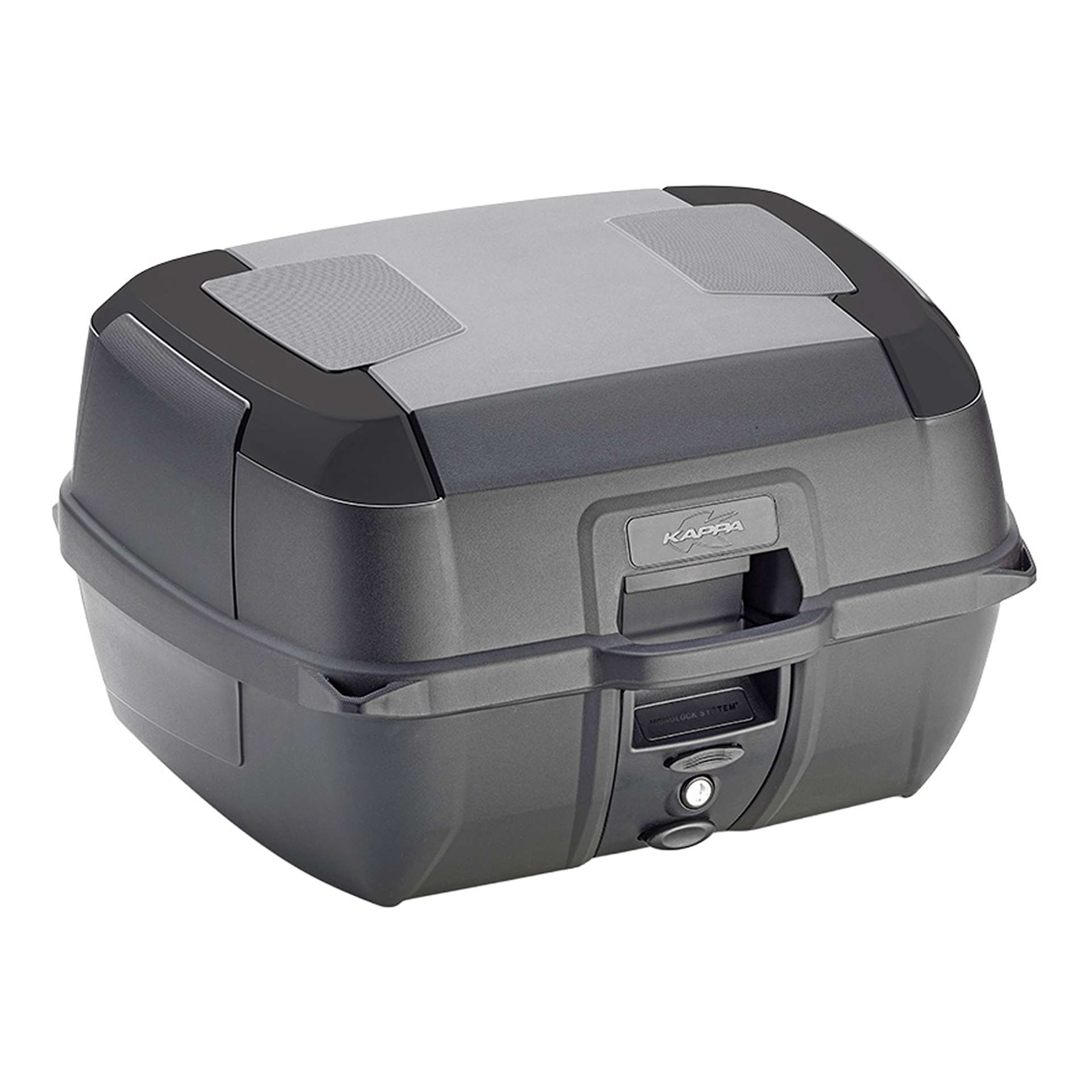 Top case Kappa Monolock K45NN 45L noir/gris - Pièces Bagagerie sur La ...