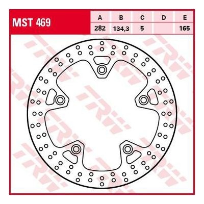 Disque de frein NG Brake Disc D.267 Yamaha T MAX 500 de 2004 à 2007 ...