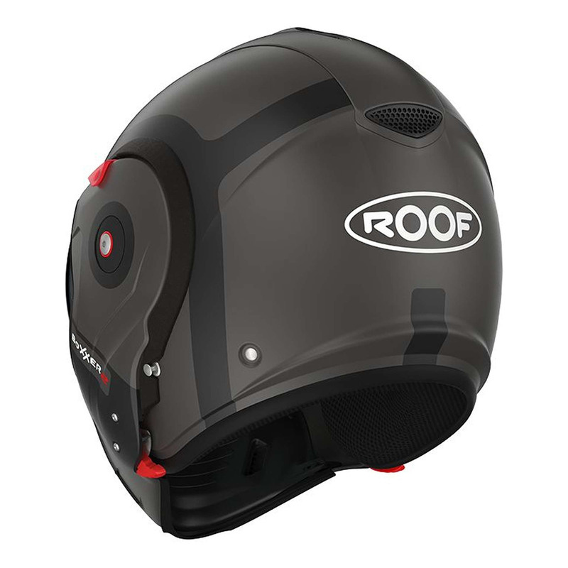Casque modulable Roof RO9 Boxxer 2 Bond titane/noir mat - Casque ...