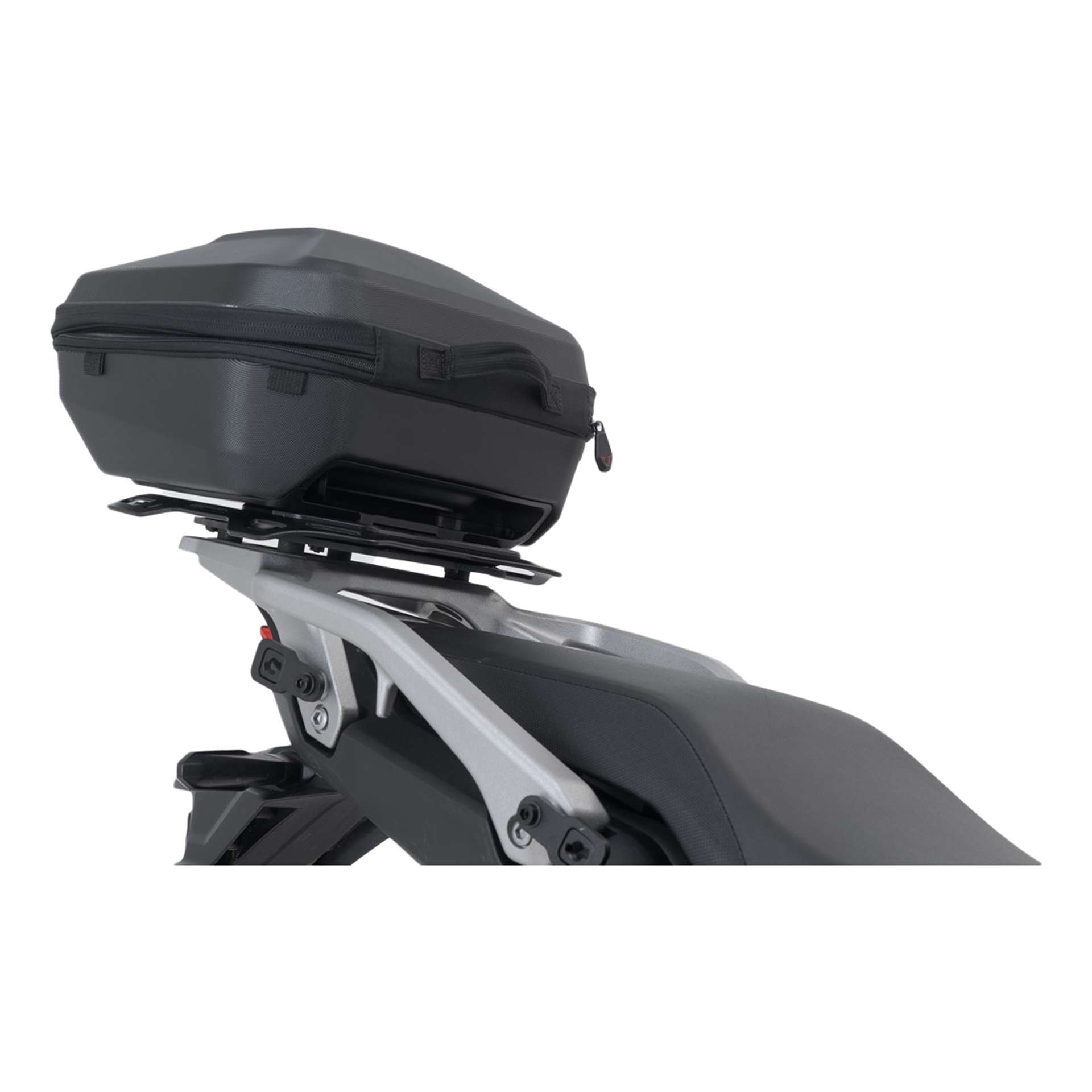 Top case SW-Motech Urban ABS noir avec porte-bagages ADVENTURE-RACK ...