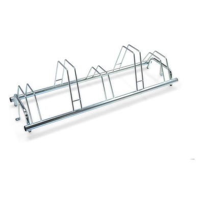 Garage à vélo au sol type rail en acier (3 vélos) - Outillage et ...