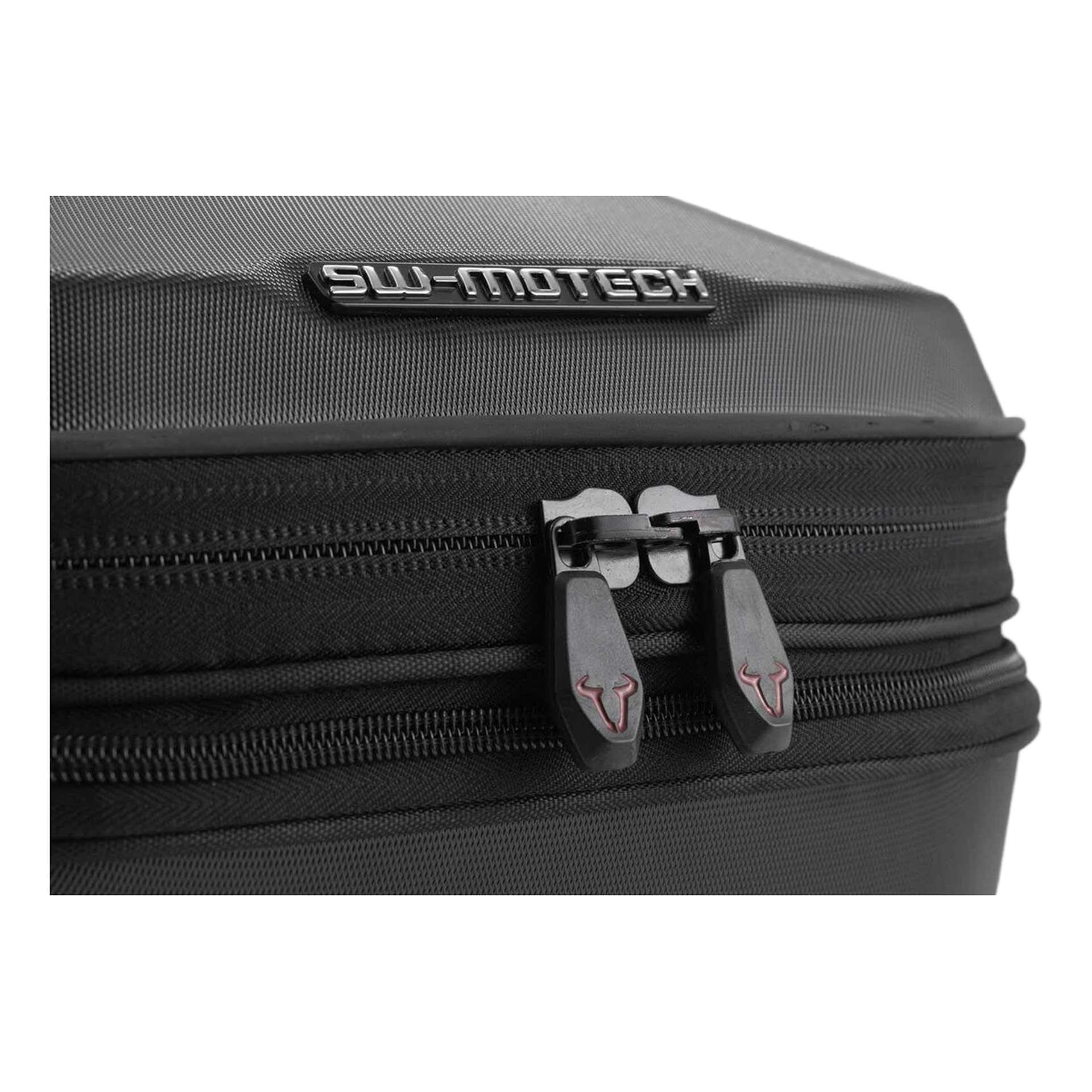Top case SW-Motech Urban ABS noir avec porte-bagages STREET-RACK Yamaha ...