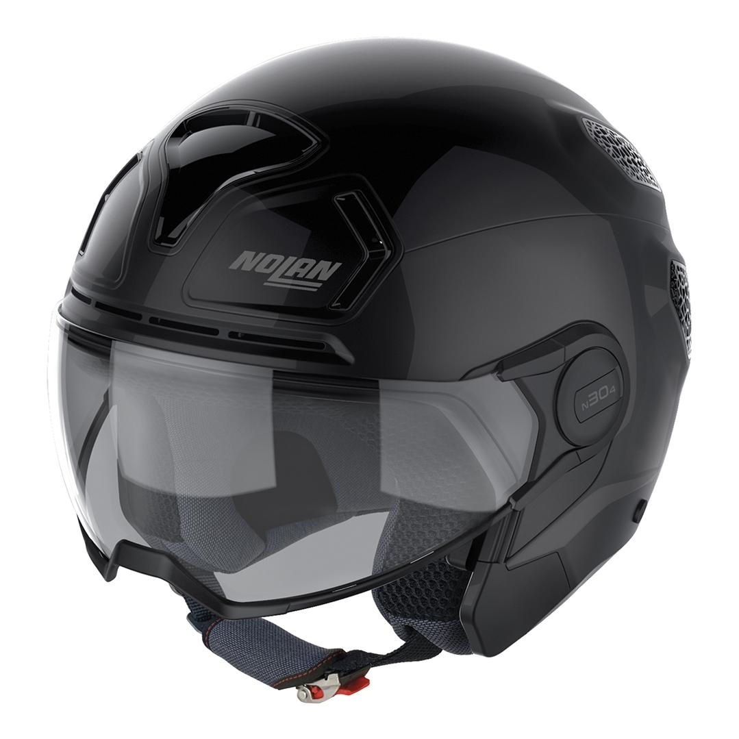 Casque jet Nolan N30.4 T Classic noir - Casque jet sur La Bécanerie