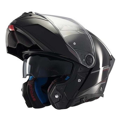 Casque modulable MT Helmets Atom 2 SV Solid matt titanium - Casque ...