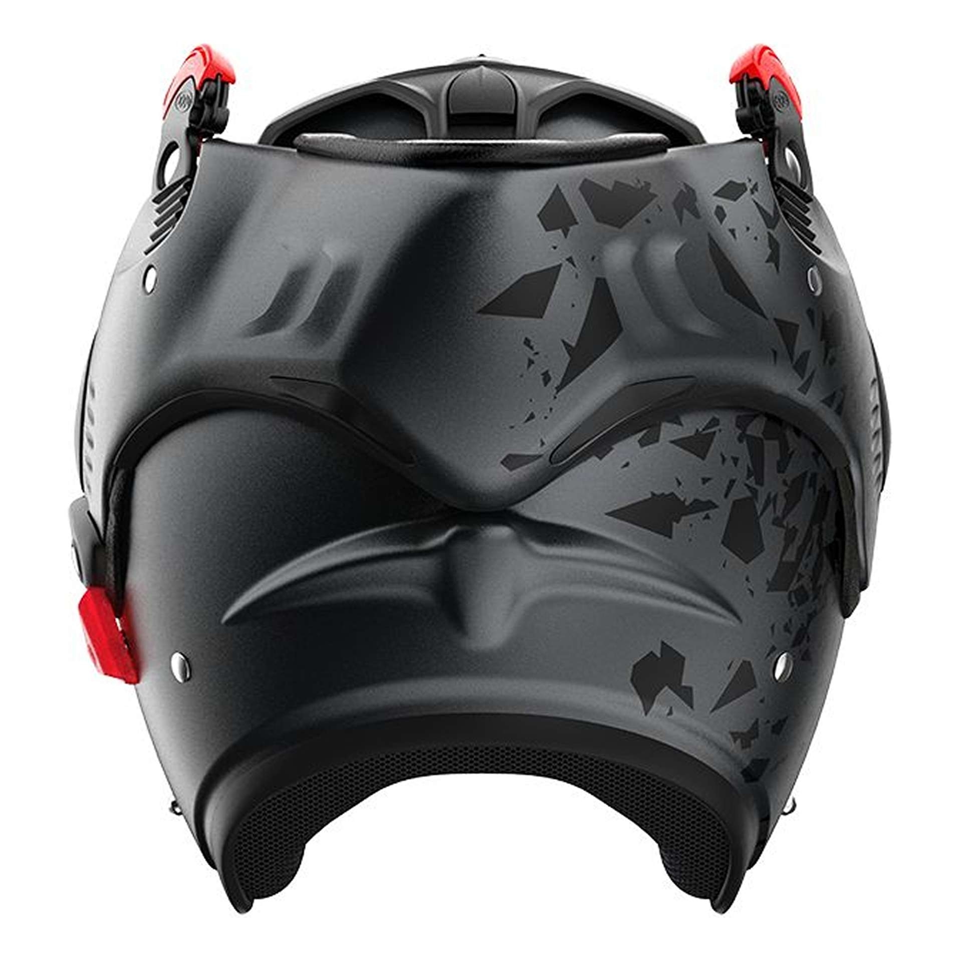 Casque modulable Roof Boxer Alpha Blackstar graphite mat/black - Casque ...
