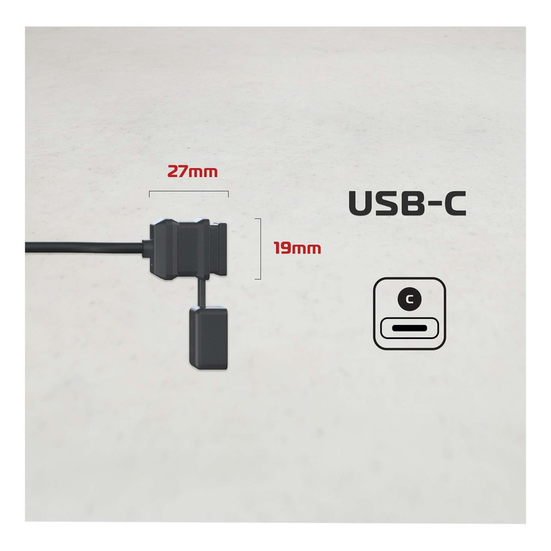 Kit prise USB type C Oxford - Pièces Electrique sur La Bécanerie