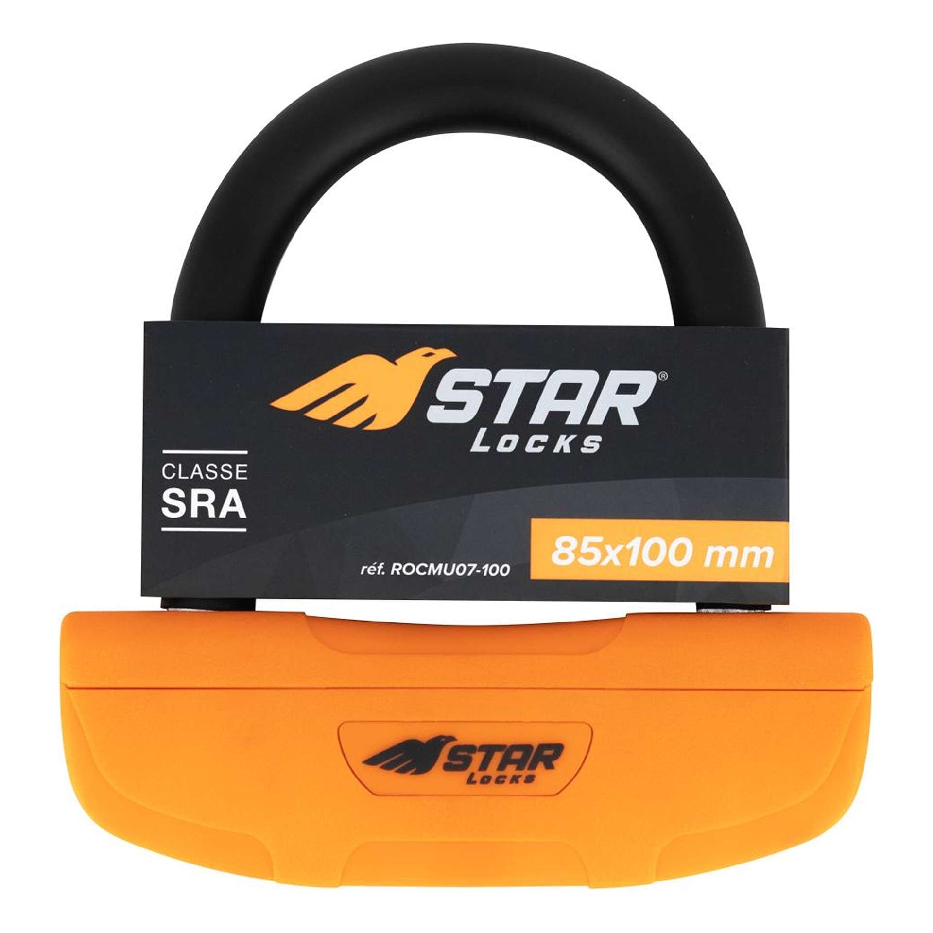 Antivol U SRA Star Locks 85 X 100 mm - Accessoire & Stand sur La Bécanerie