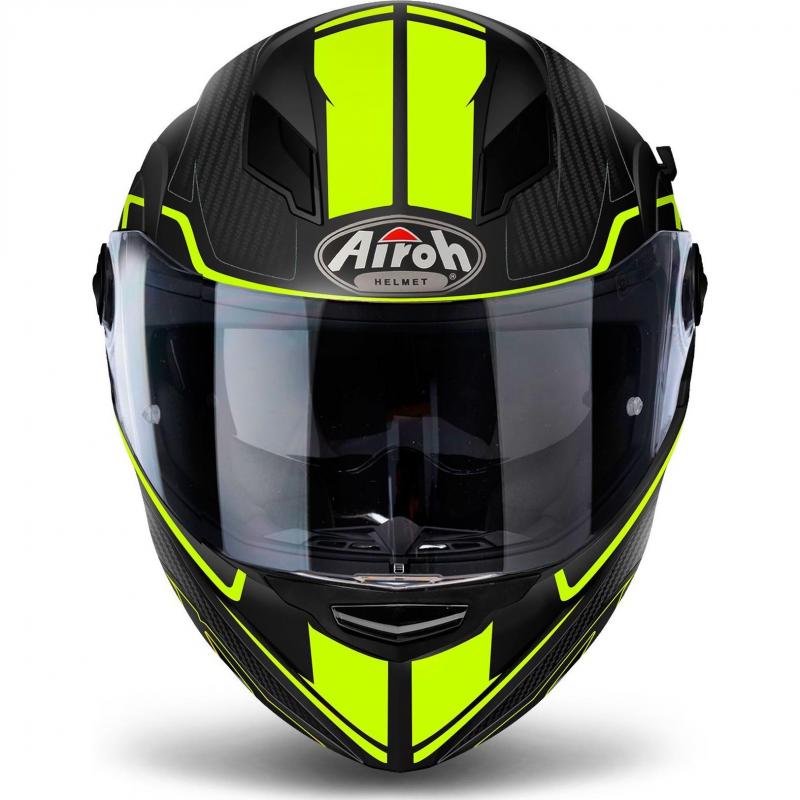 Casque intégral Airoh Movement S Faster jaune mat - Casque intégral sur ...