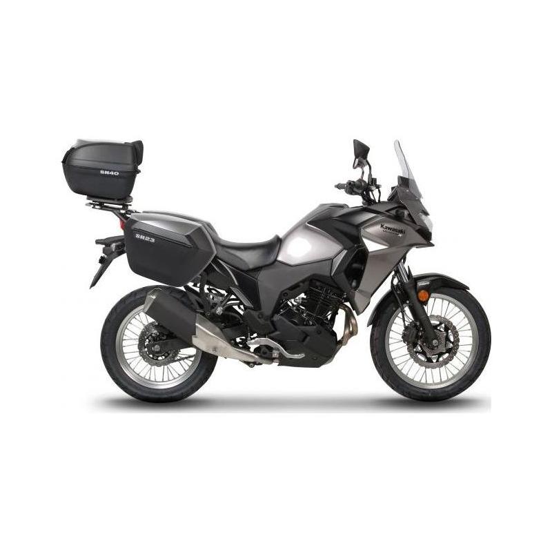 Top case Shad SH40 look alu - Pièces Bagagerie sur La Bécanerie