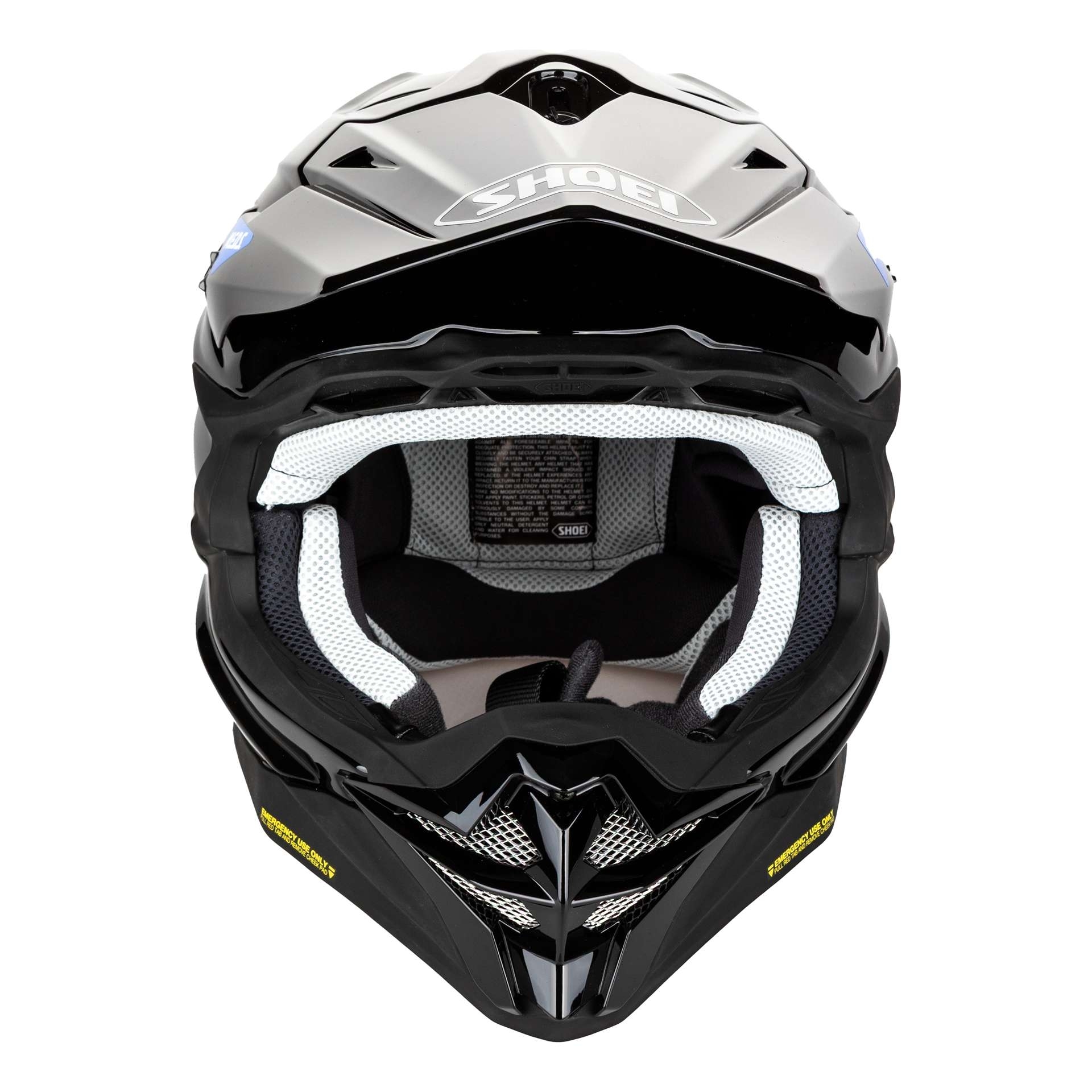 Casque cross Shoei VFX-WR 06 black - Casque moto cross sur La Bécanerie