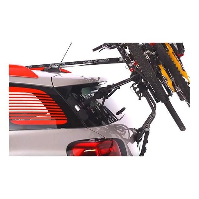 Porte-vélos sur hayon 5 sangles Mottez Shiva 3 vélos - Transport vélo ...