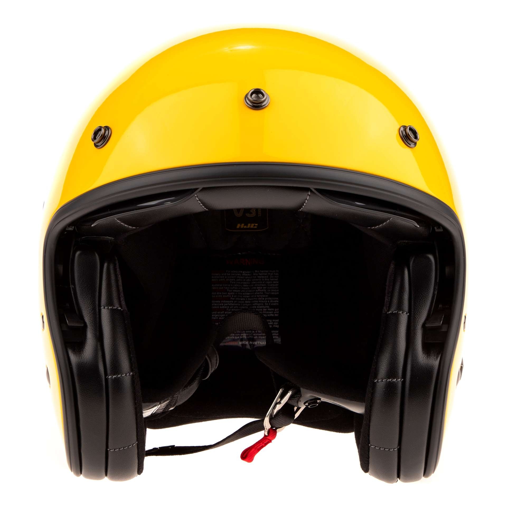 Casque jet HJC V31 Deep Yellow jaune - Casque jet sur La Bécanerie
