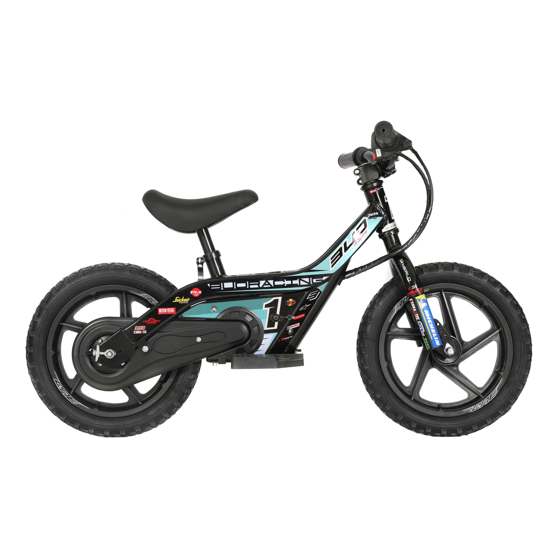 Draisienne électrique Bud Racing Mini E-Push Bike 14’’ 2024 turquoise ...