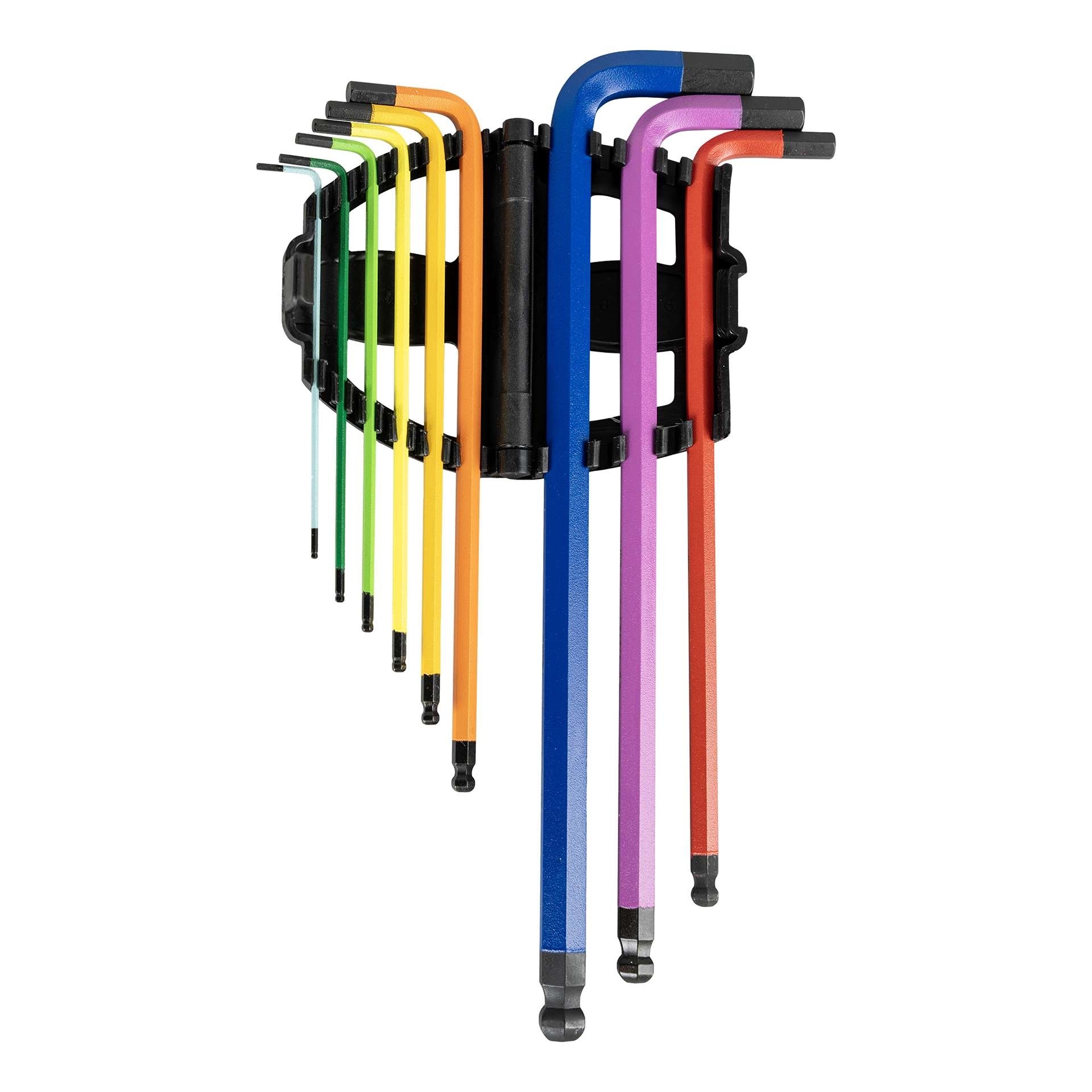 Jeu clé Allen JBM extra longues coloré – 9 pièces - Outillage à main ...
