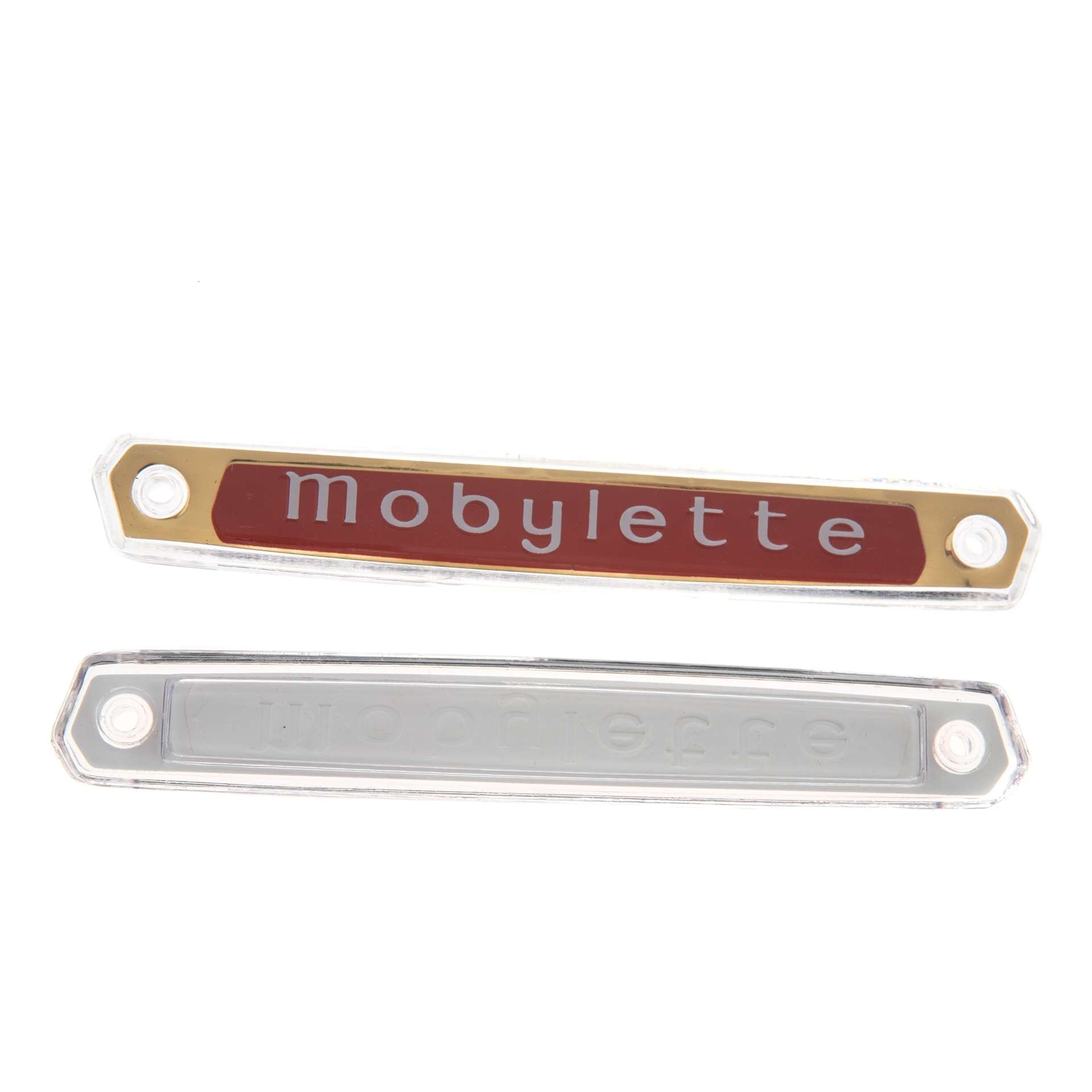Monogrammes Mobylette rouge/or/blanc Motobécane/Motoconfort - Pièces ...