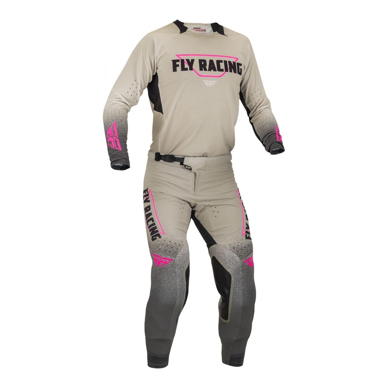 Pantalon cross Fly Racing Evo DST ivoire/noir - Équipement Cross sur La ...